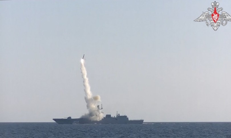 La Russia ha fatto un nuovo lancio di prova del missile ipersonico Tsirkon