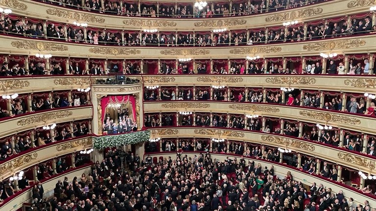 Chi c'era alla prima della Scala