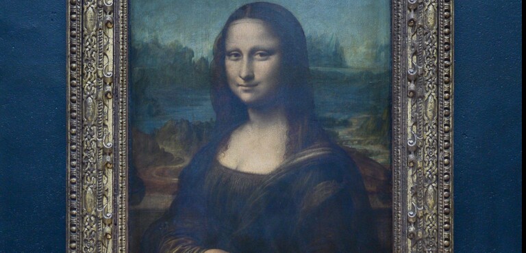 Sullo sfondo della Monna Lisa c'è il ponte di Romito di Laterina