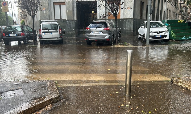 Nubifragio a Milano | il video è spaventoso